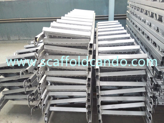 Q235 Scaffolding steel galvanized stair case 7 steps 8 steps 9 steps for scaffolding frame system Ringlock system