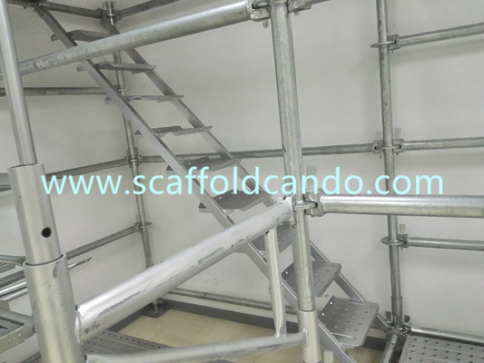 43.5mm, 50mm hooks steel ladder scaffolding galvanized stair case 7 steps ladder 8 steps ladder 9 steps ladder for sale