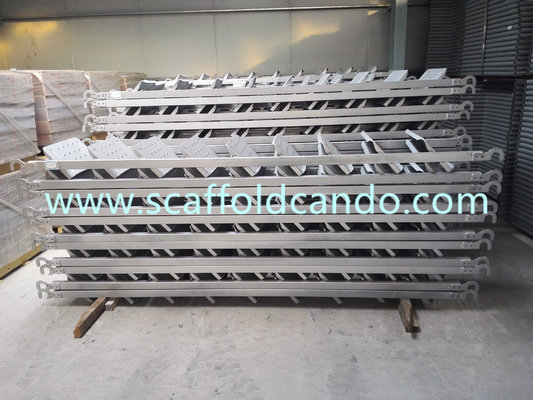 43.5mm, 50mm hooks steel ladder scaffolding galvanized stair case 7 steps ladder 8 steps ladder 9 steps ladder for sale