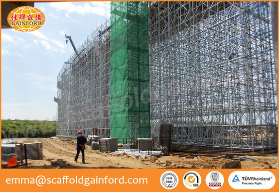 Scaffolding ring lock vertical ring lock standard layher scaffolding for bridge construction