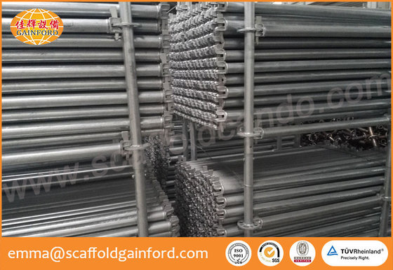 1500mm ring lock ledger scaffolding ring lock level for Europe project with hot dip galvanized finish
