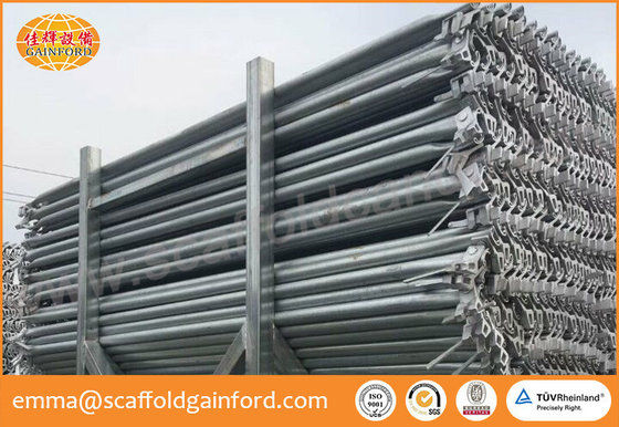 Scaffolding ring lock vertical diagonal to reinforce the loading capacity for ring lock scaffolding system