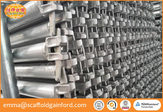 Ring lock horizontal diagonal level diagonal brace for ring lock scaffold system with hot dip galvanized
