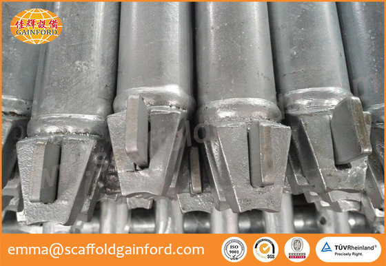 Ring lock horizontal diagonal level diagonal brace for ring lock scaffold system with hot dip galvanized