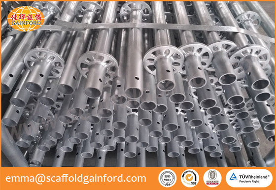 3000MML ring lock standard layher vertical for ring lock scaffolding system in construction project