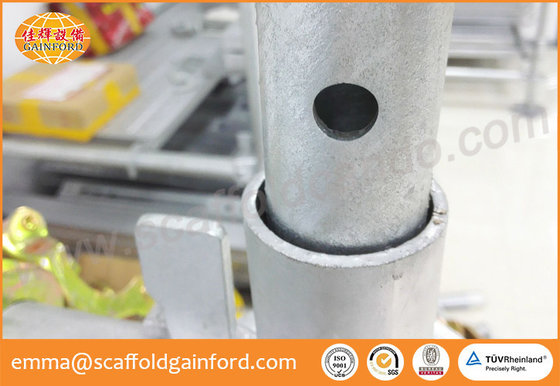Galvanized spigot  joint pin ring lock bone joint for ring lock scaffolding system for sale