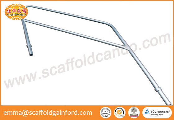 0.5M height Q235 galvanized  ring lock handrail for star case and ladders for South east market projects