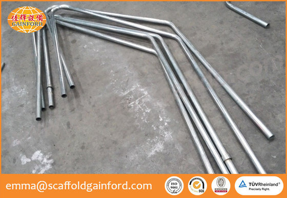 0.5M height Q235 galvanized  ring lock handrail for star case and ladders for South east market projects