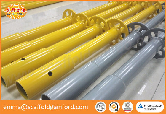 Powder coating painted Q235 Q345 ring lock scaffold standard layher vertical 1000mm for oil refinery