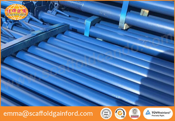 Middle east project use Q235 painted powder coated steel shoring prop for supporting aluminium formwork