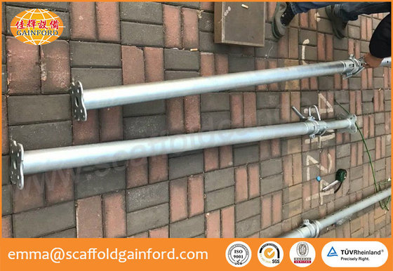 Middle east project use Q235 painted powder coated steel shoring prop for supporting aluminium formwork