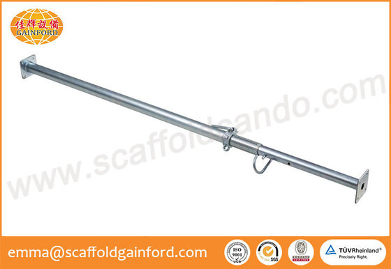 Galvanized steel shoring prop with Germany type adjustable length from 3M to 5M for template projct