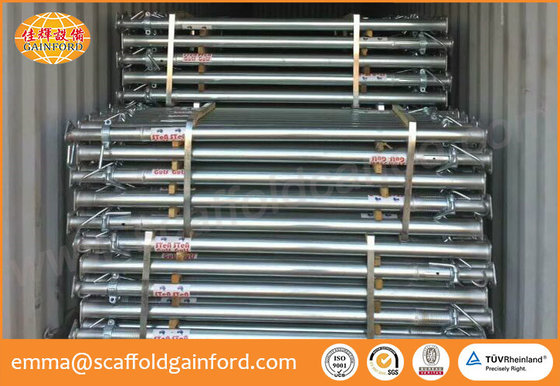 Hot dipped galvanized heavy duty light duty Q235 adjustable steel prop 1.6-2.9M for aluminium template