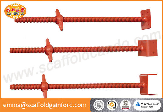 Hot dip galvanized painted Q235 adjustable 600mm  U head jack for supporting beam for Singapore project