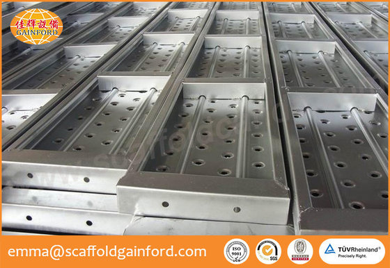Q235 galvanized steel plank metal board 500mm to 4000mm as working platform in scaffolding projects