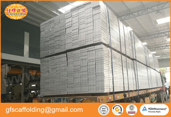 Q235 galvanized steel plank metal board 500mm to 4000mm as working platform in scaffolding projects