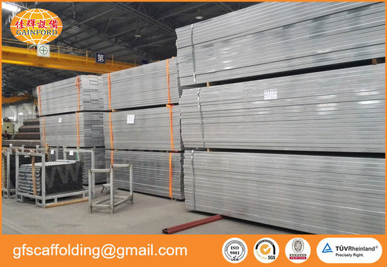 Q235 galvanized steel plank metal board 500mm to 4000mm as working platform in scaffolding projects