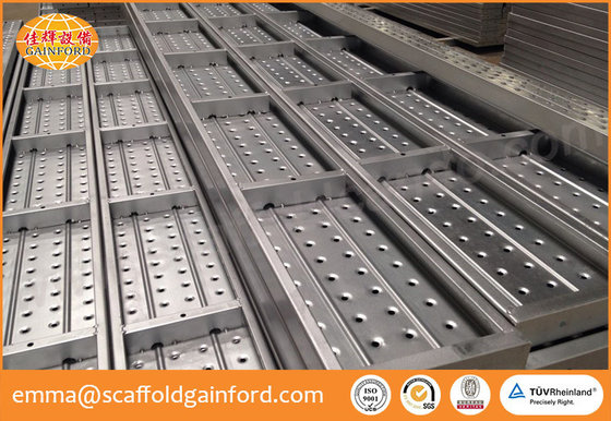 BS1139 EN74 galvanized scaffolding steel plank with 2000mm, 3000mm for ship buildings