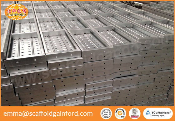Galvanized scaffolding steel plank 210mm width with 4000mm for buildings