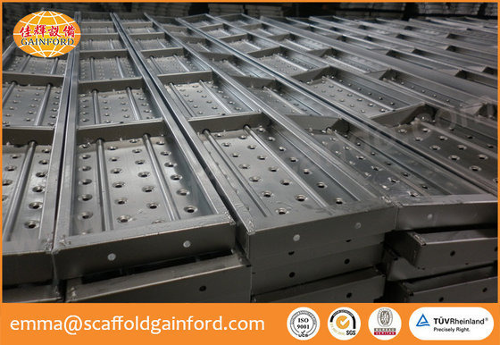 Galvanized scaffolding steel plank 210mm width with 4000mm for buildings
