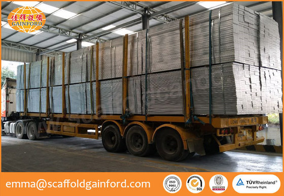 Galvanized scaffolding steel plank 210mm width with 4000mm for buildings