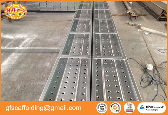 Good loading capacity 4000mm scaffolding galvanized steel planks for scaffolding projects