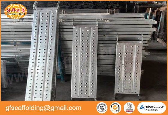 1800MM galvanized steel plank with hooks scaffolding catwalk for ring lock scaffolding system