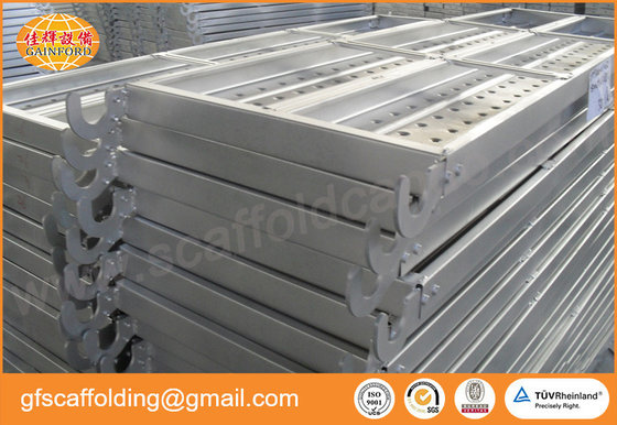 1800MM galvanized steel plank with hooks scaffolding catwalk for ring lock scaffolding system