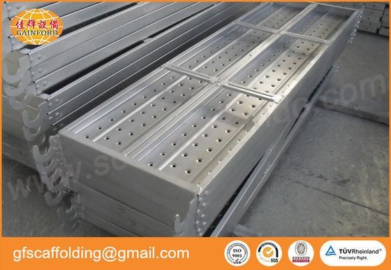 Scaffolding galvanized catwalk with 1500MM length for Indonesia ring lock scaffolding projects