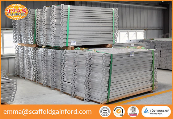Scaffolding galvanized catwalk with 1500MM length for Indonesia ring lock scaffolding projects