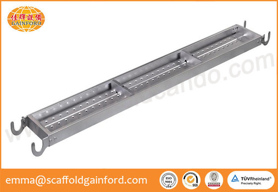 BS1139 steel catwalk pre galvanized 420*1829mm for Thailand frame scaffolding system projects