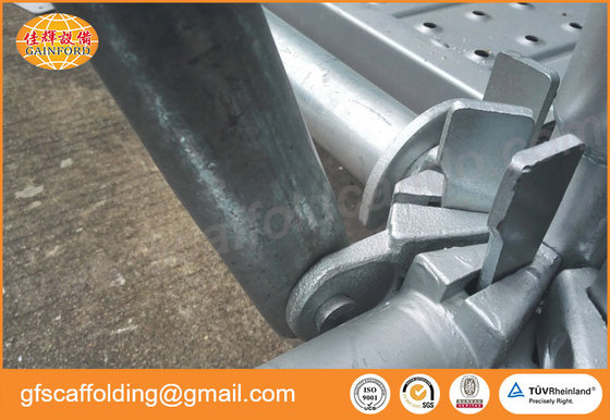 BS1139 steel catwalk pre galvanized 420*1829mm for Thailand frame scaffolding system projects