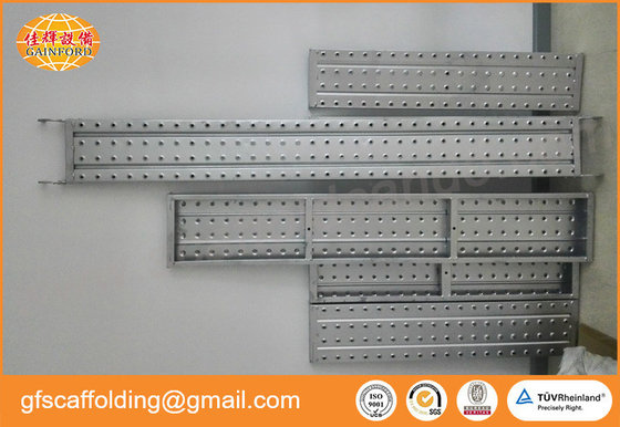 BS1139 steel catwalk pre galvanized 420*1829mm for Thailand frame scaffolding system projects