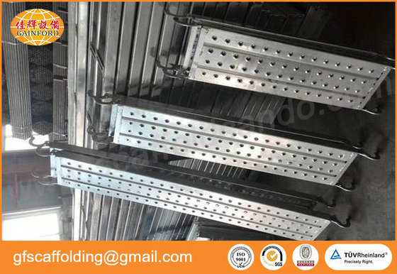 420*1829mm Q235 galvanized catwalk for Vietnam civil construction projects