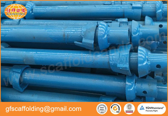 Q235 painted cup lock scaffolding standard vertical with 3000mm for Middle east cup lock system project