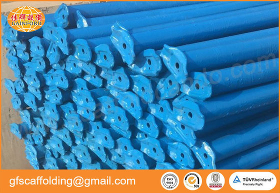 Painted 1200mm 1500mm cup lock ledger horizontal level for Bahrain bridge project