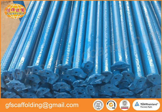 Painted 1200mm 1500mm cup lock ledger horizontal level for Bahrain bridge project