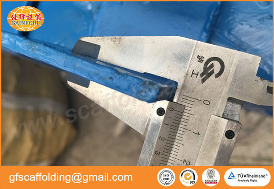 1.5M blue painted Q235 cup lock intermediate transom for cup lock scaffolding system project in Saudi Arabia