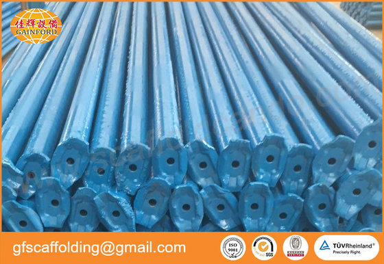 1.2M 1.5M Q235 cup lock level ledger with painting for Dubai Tunnel project