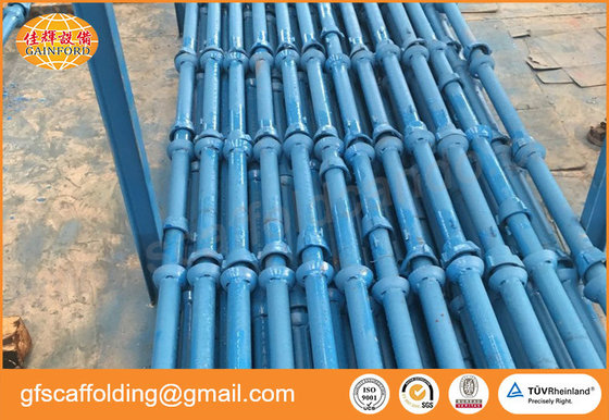Scaffolding cup lock 2M 3M standard vertical for Yemen bridge cup lock scaffolding system project