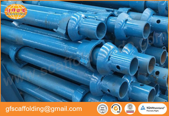 Scaffolding cup lock 2M 3M standard vertical for Yemen bridge cup lock scaffolding system project