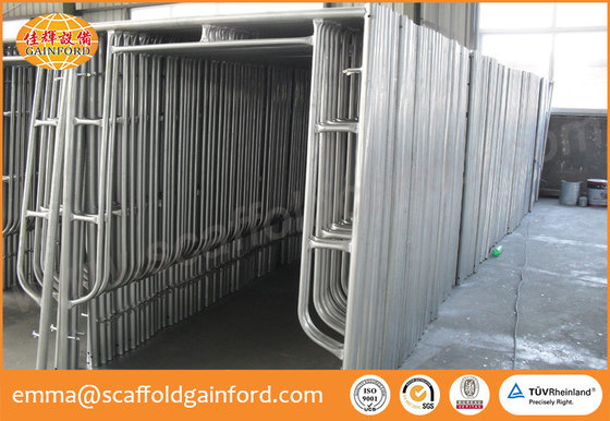 Q235 galvanized scaffolding door frame main frame 1219*1700mm for China bridge building