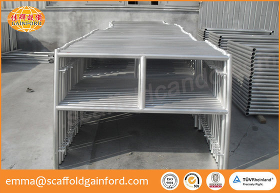 1219*1700mm ladder frame with pre galvanized or painted finish for Thailand bridge construction