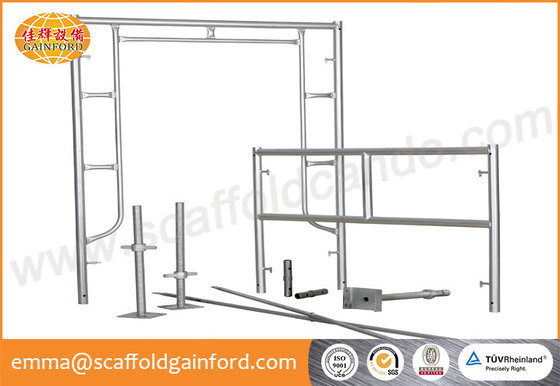 Q235 galvanized scaffolding frame scaffolding ladder frame H frame for civil construction building