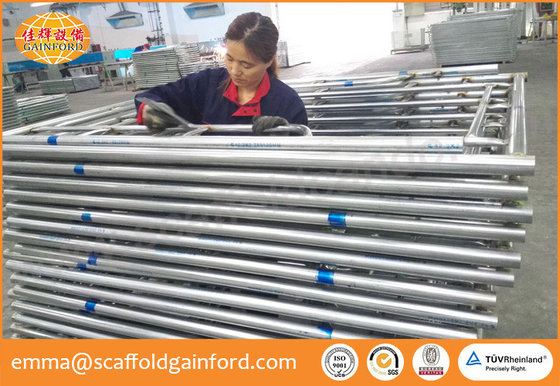 1219*1930mm main frame scaffolding with BS1139 standard for South east market project