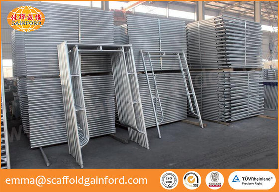 Scaffolding 1219*1700mm, 914*1700mm frame scaffolding with painted or galvanized finish