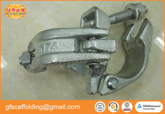 British Q235 double clamp right angle coupler 48.3mm for civil construction project in Vietnam