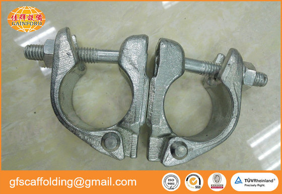 Scaffolding Class A drop forged swivel coupler rotated clamp 48.3MM for Middle east oil and gas project