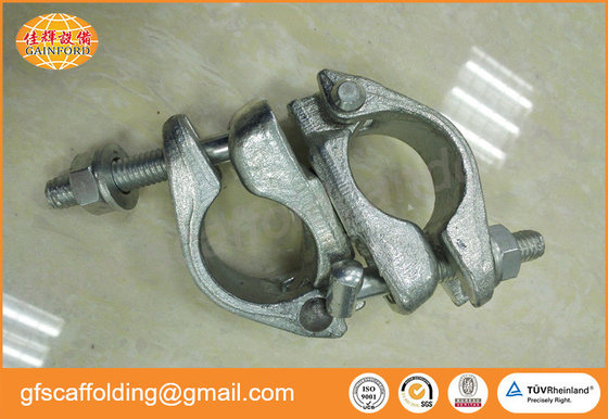 Forged rolling clamp galvanized swivel coupler BS 1139 for 48.3MM tubes