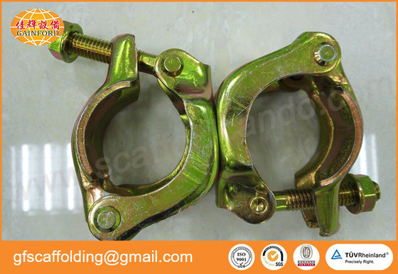 48.6mm scaffolding JIS swivel coupler 0.65KG for 48.6mm tubes in Vietnam gas engineering project